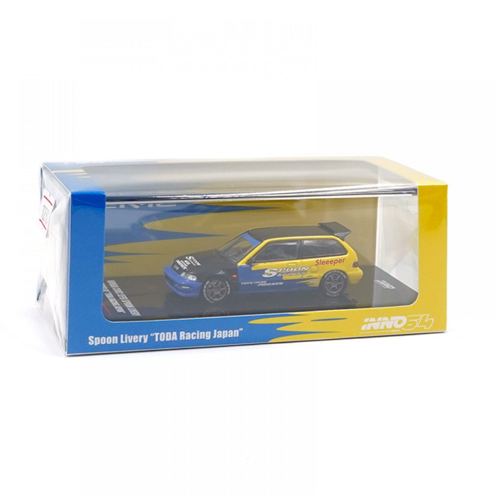 Inno64 Honda Civic EF9 Spoon Sports Tuned by Toda Racing 1:64 – DIECAST ...