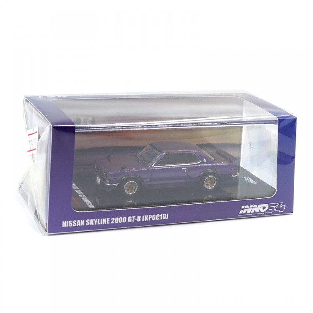Inno64 Nissan Skyline 2000 GTR KPGC10 Midnight Purple 1:64 – DIECAST ENTHUSIAST
