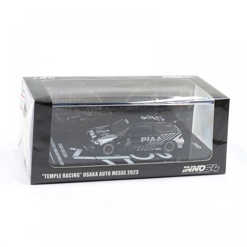 Inno64 Honda Civic EF9 Temple Racing Osaka Auto Messe 2023 PIAA Black ...