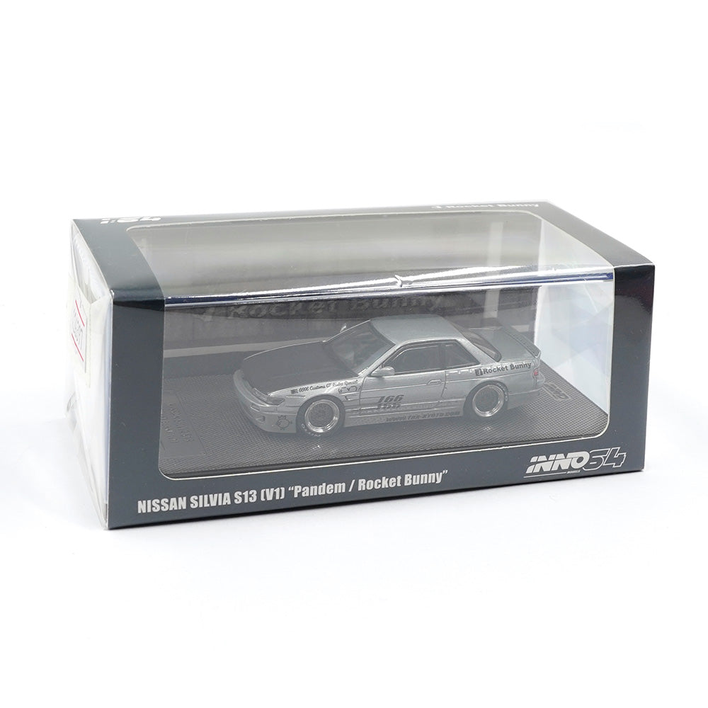 Inno64 Nissan Silvia S13 V1 Pandem Rocket Bunny Silver 1:64 – DIECAST ...