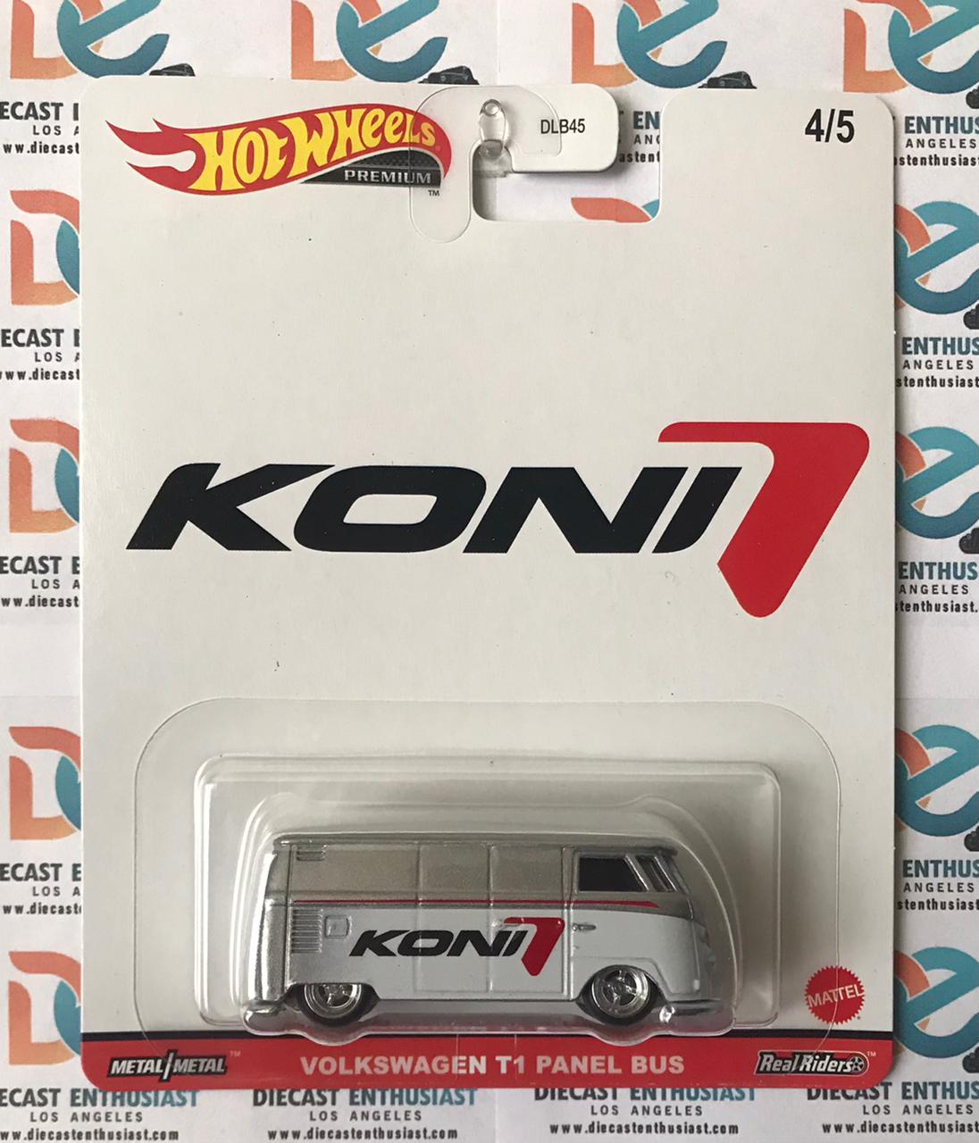 Hot Wheels Koni Volkswagen T1 Panel Bus with Sterling Protector Case 1 ...